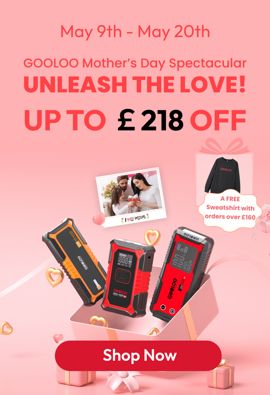 Portable Jump Starter | GOOLOO Official Website – UK.GOOLOO