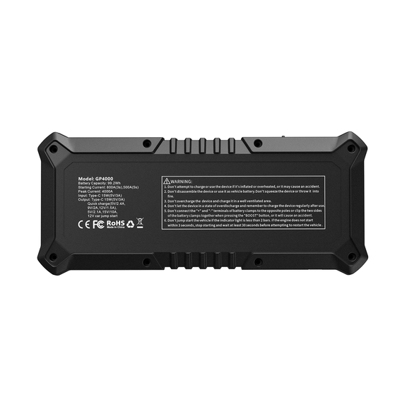 GOOLOO GP4000 Jump Starter 4000A – UK.GOOLOO